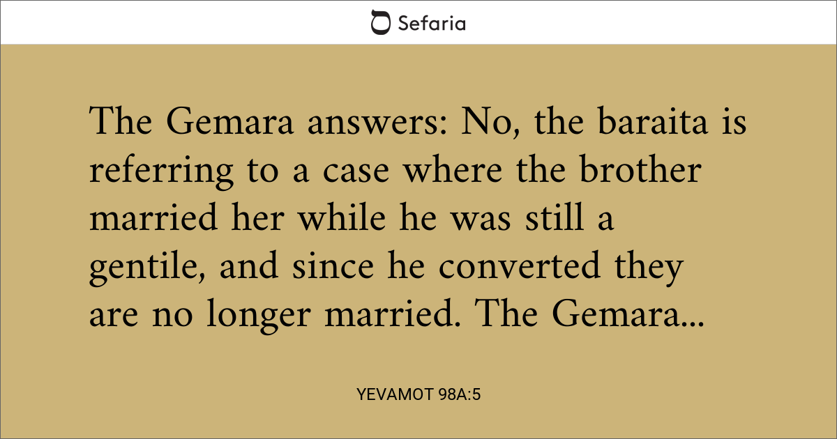 Yevamot 98a:5