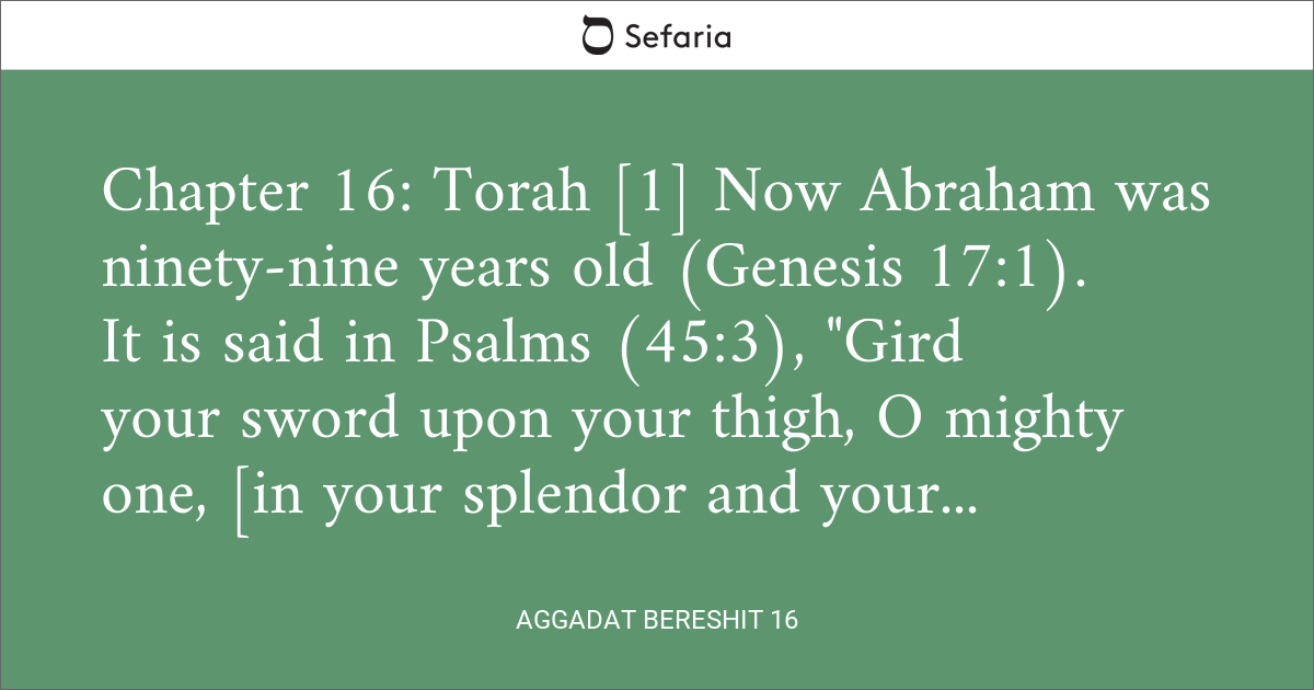 Aggadat Bereshit 16