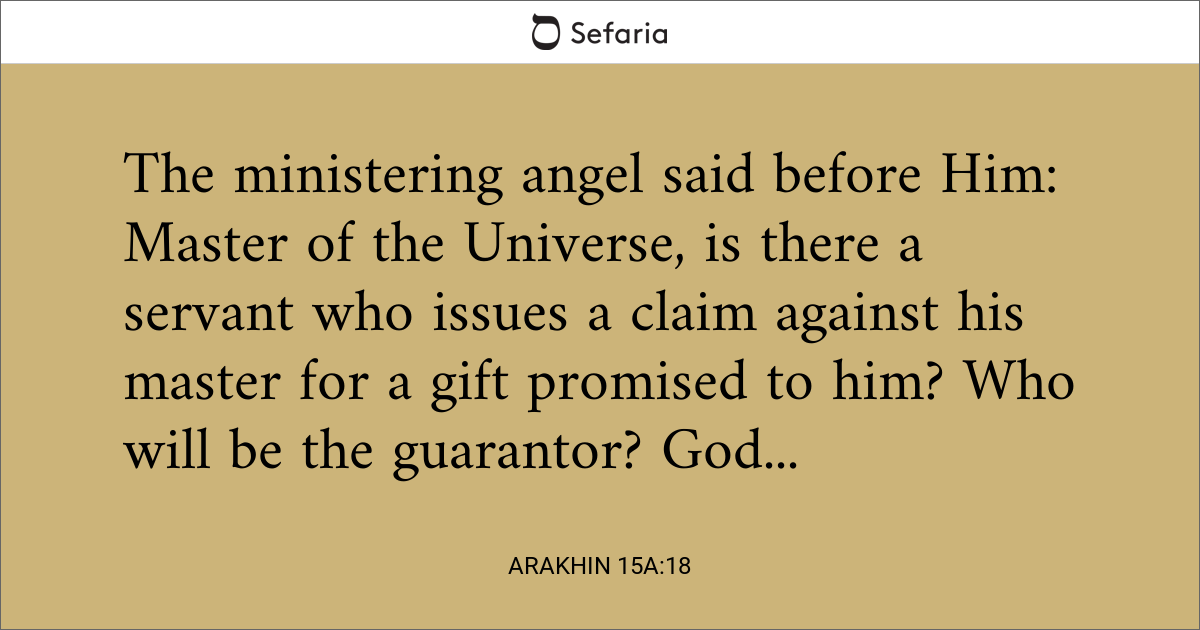 Arakhin 15a:18