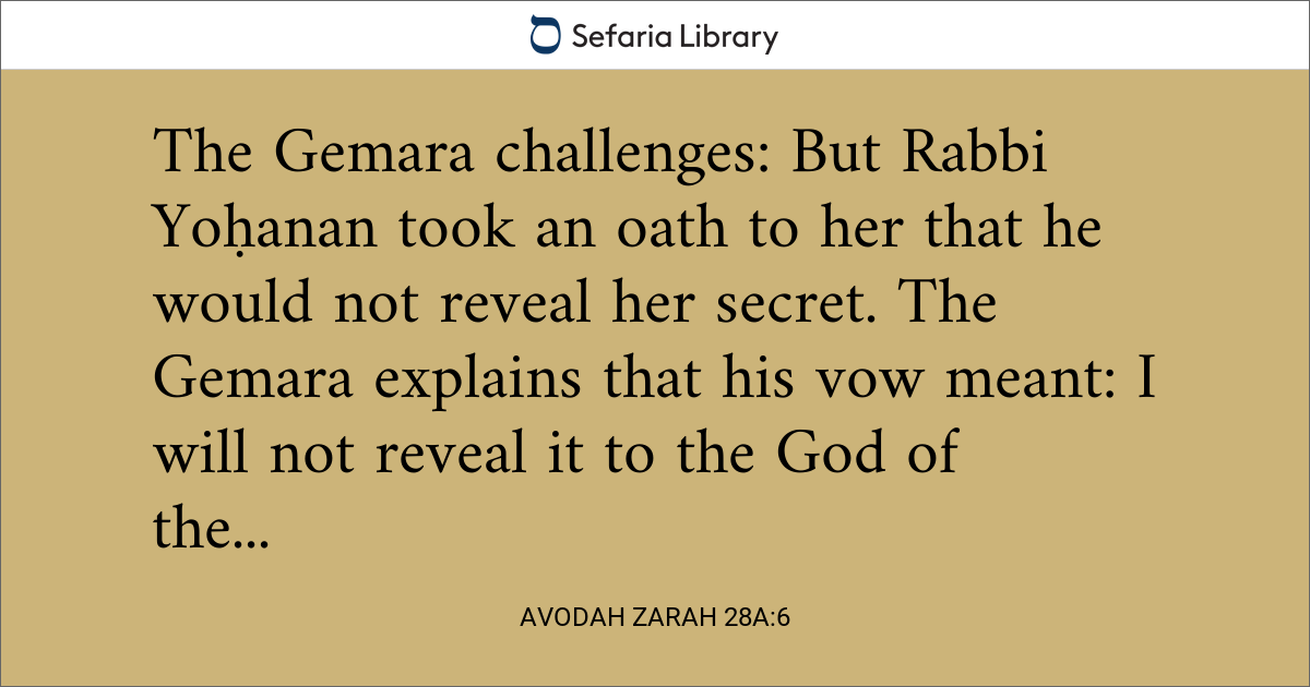 Avodah Zarah 28a:6 | Sefaria Library