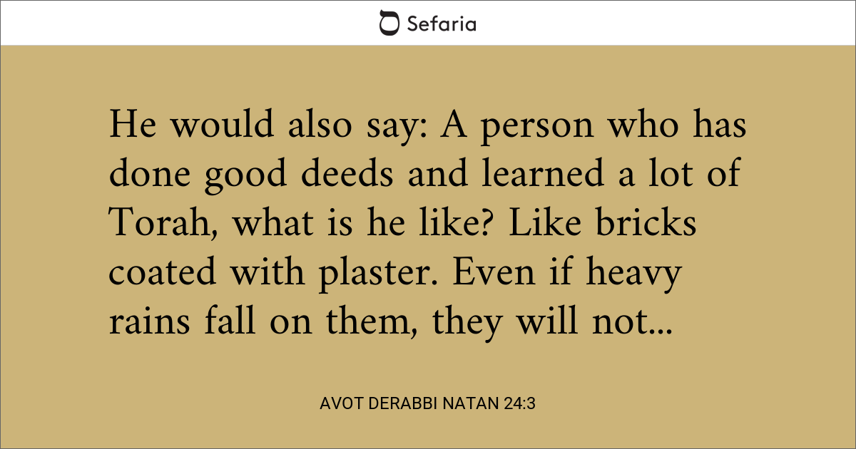 Avot DeRabbi Natan 24:3