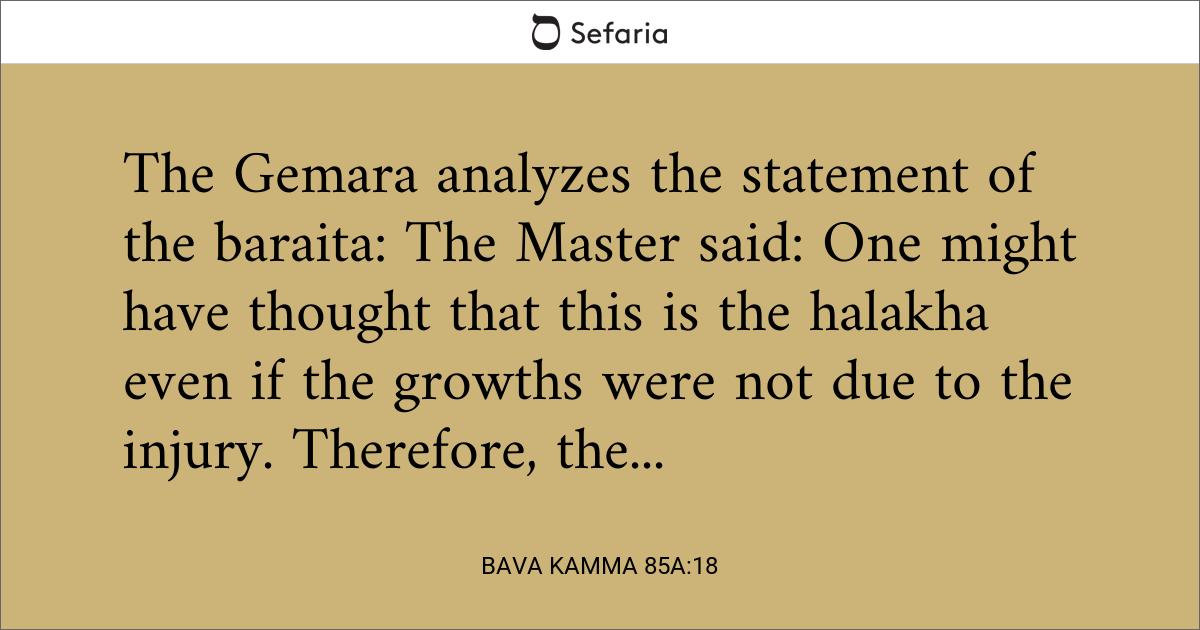 Bava Kamma 85a:18