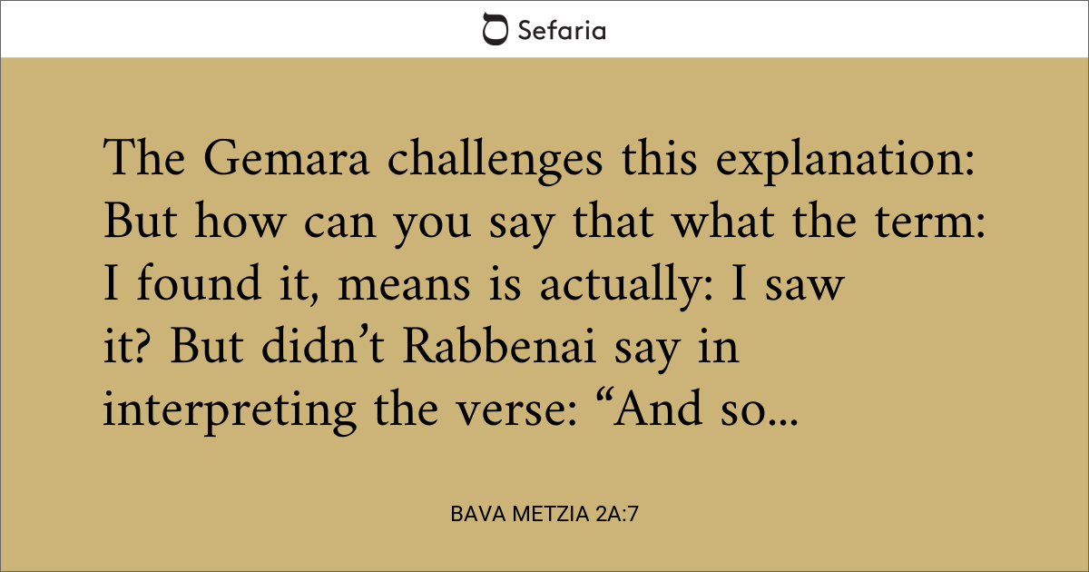 Bava Metzia 2a:7