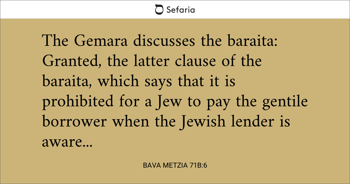 Bava Metzia 71b:6