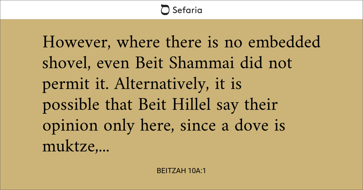Beitzah 10a:1