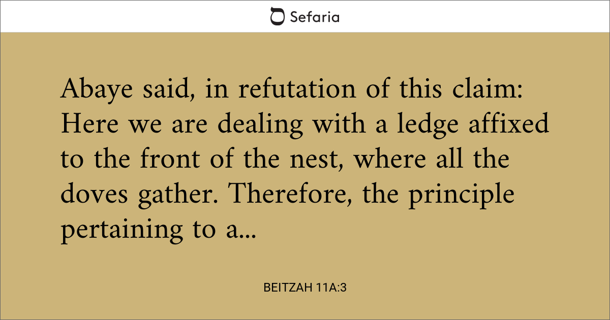 Beitzah 11a:3