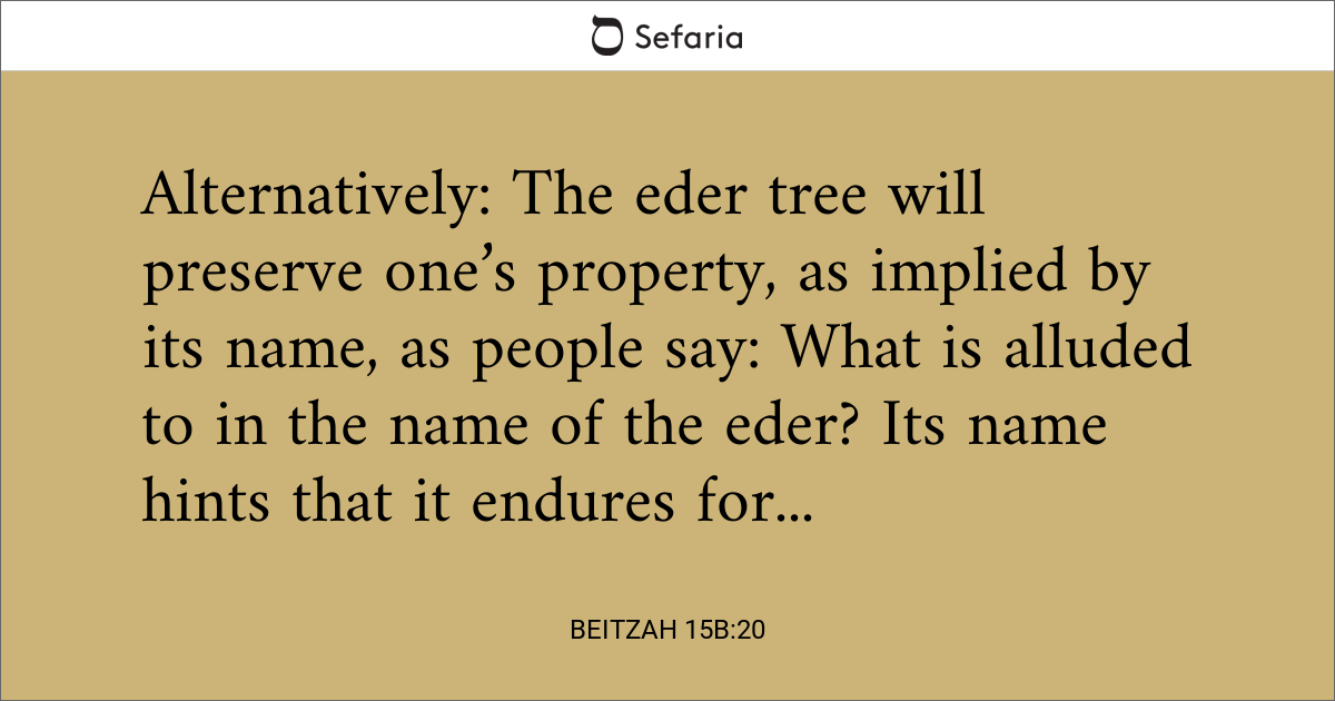 Beitzah 15b:20