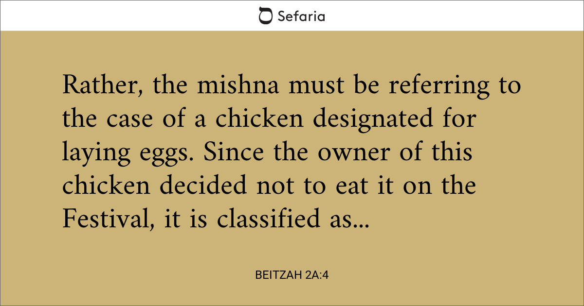 Beitzah 2a:4