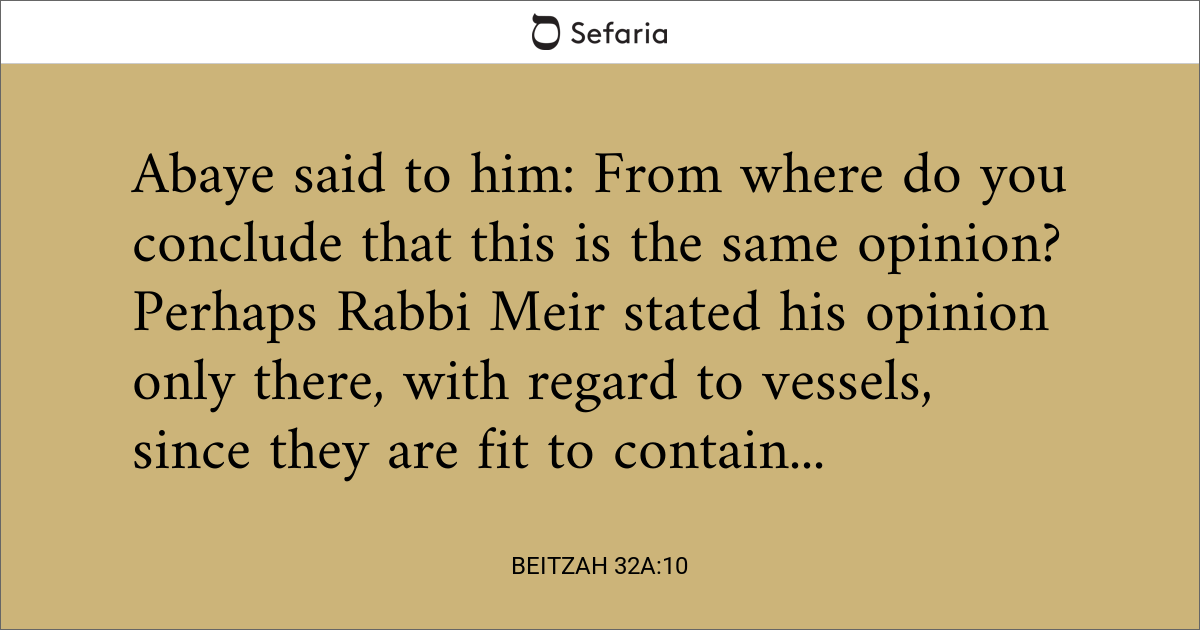 Beitzah 32a:10