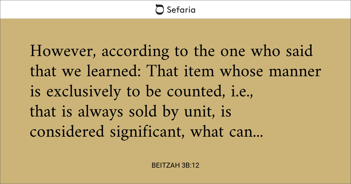 Beitzah 3b:12