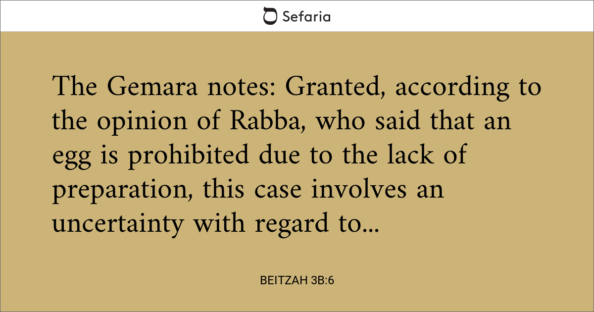 Beitzah 3b:6