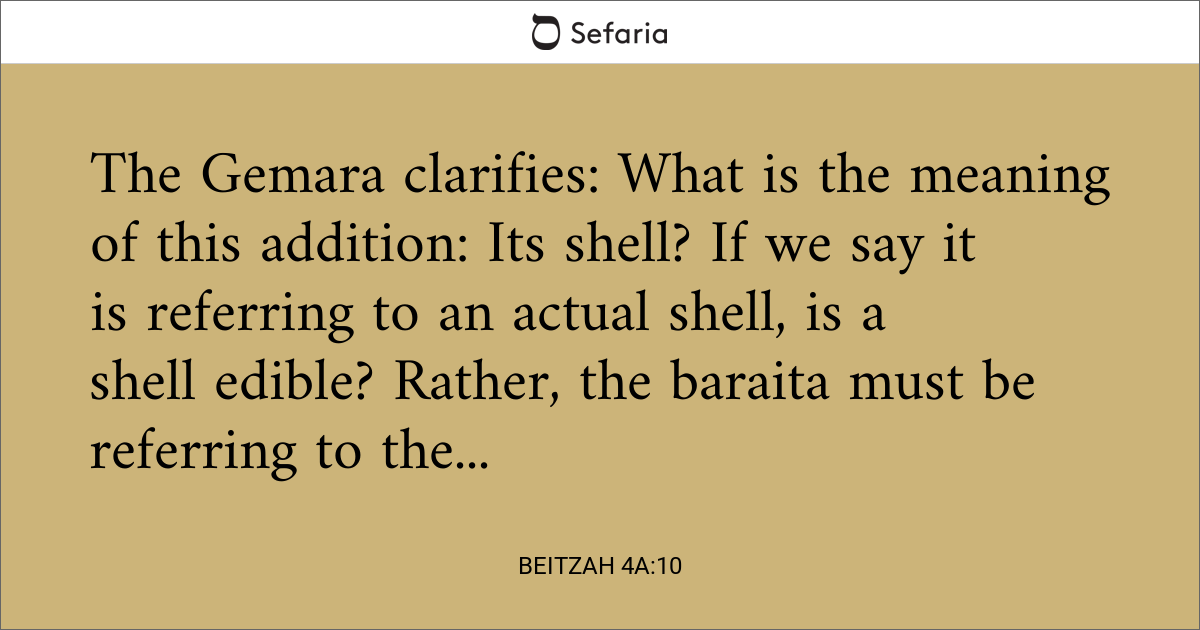 Beitzah 4a:10