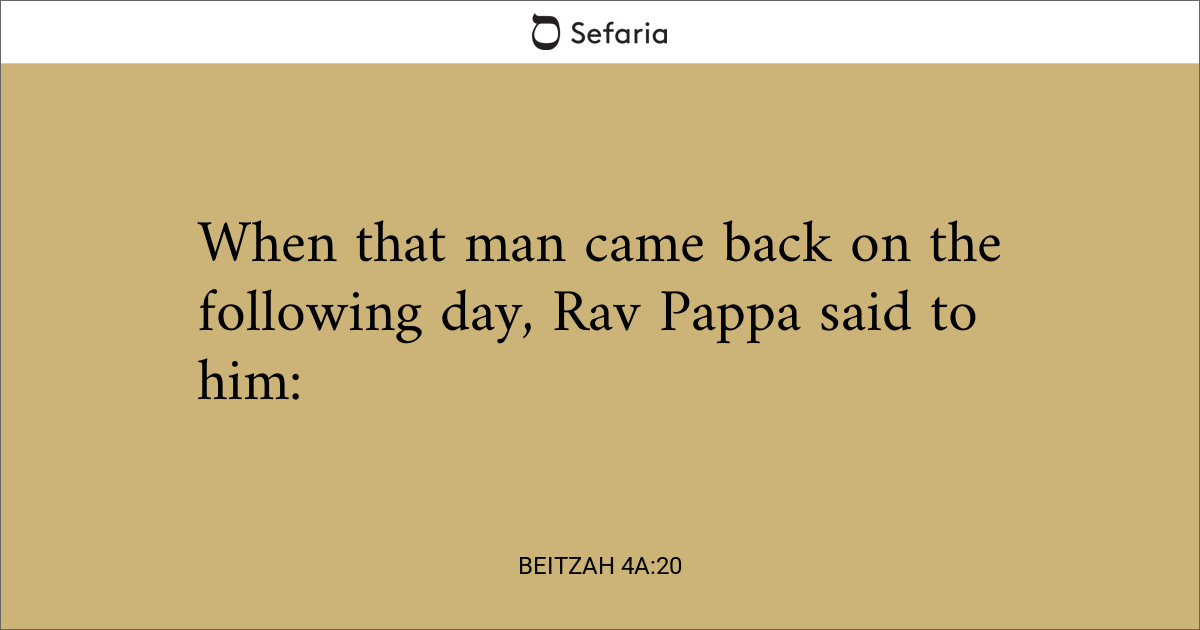 Beitzah 4a:20