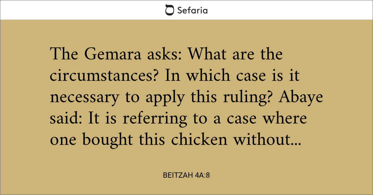 Beitzah 4a:8