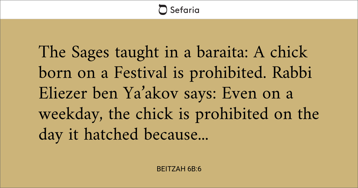 Beitzah 6b:6