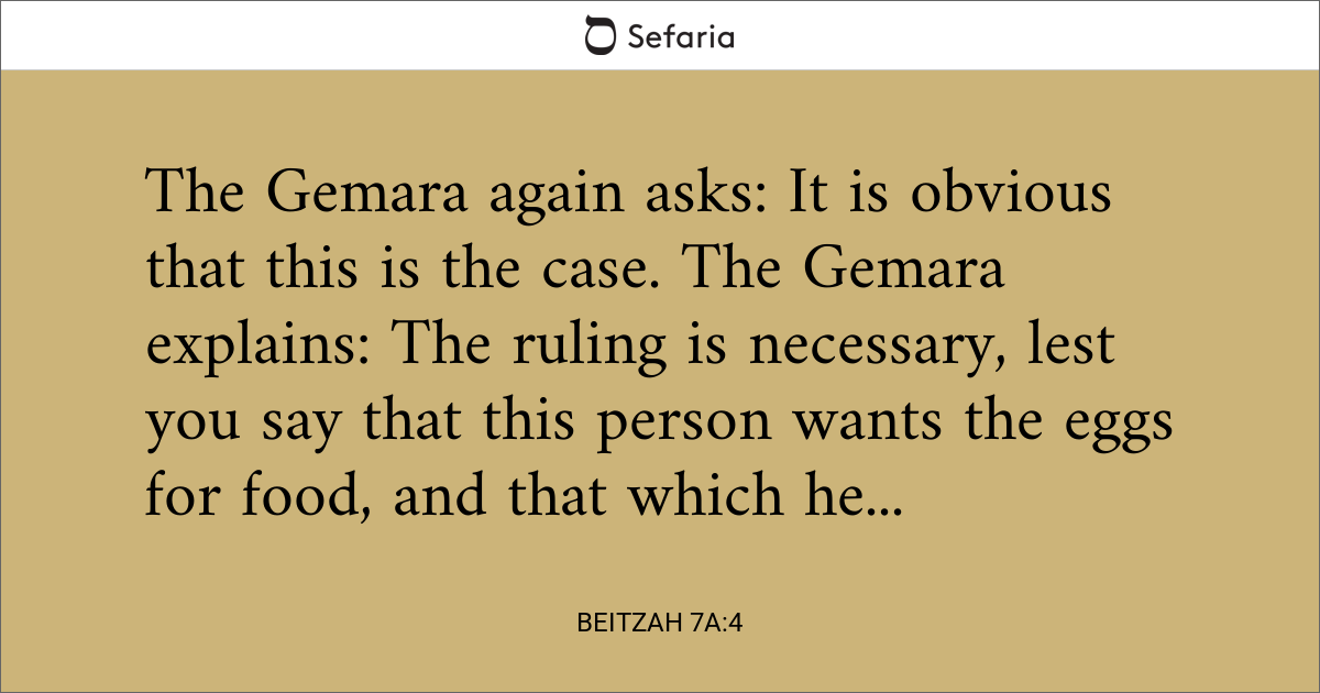 Beitzah 7a:4