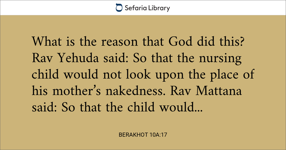 Berakhot 10a:17 | Sefaria Library