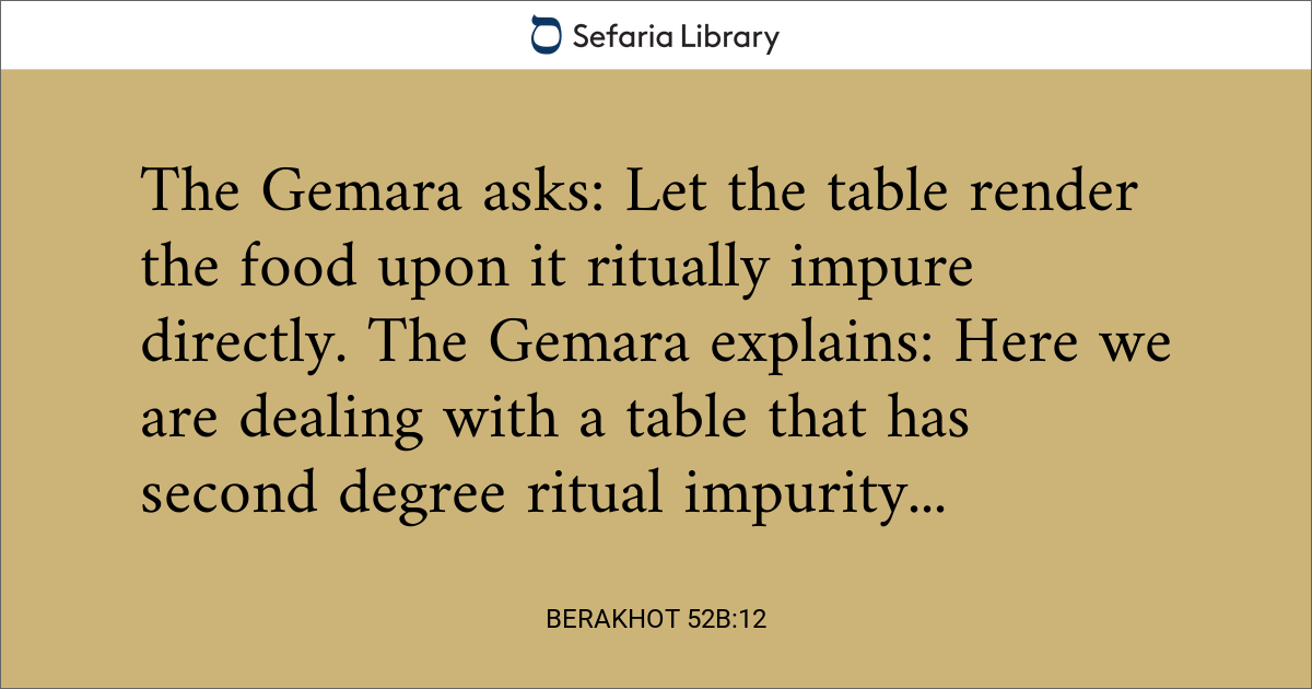 Berakhot 52b:12 | Sefaria Library