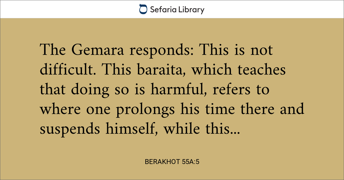 Berakhot 55a:5 | Sefaria Library