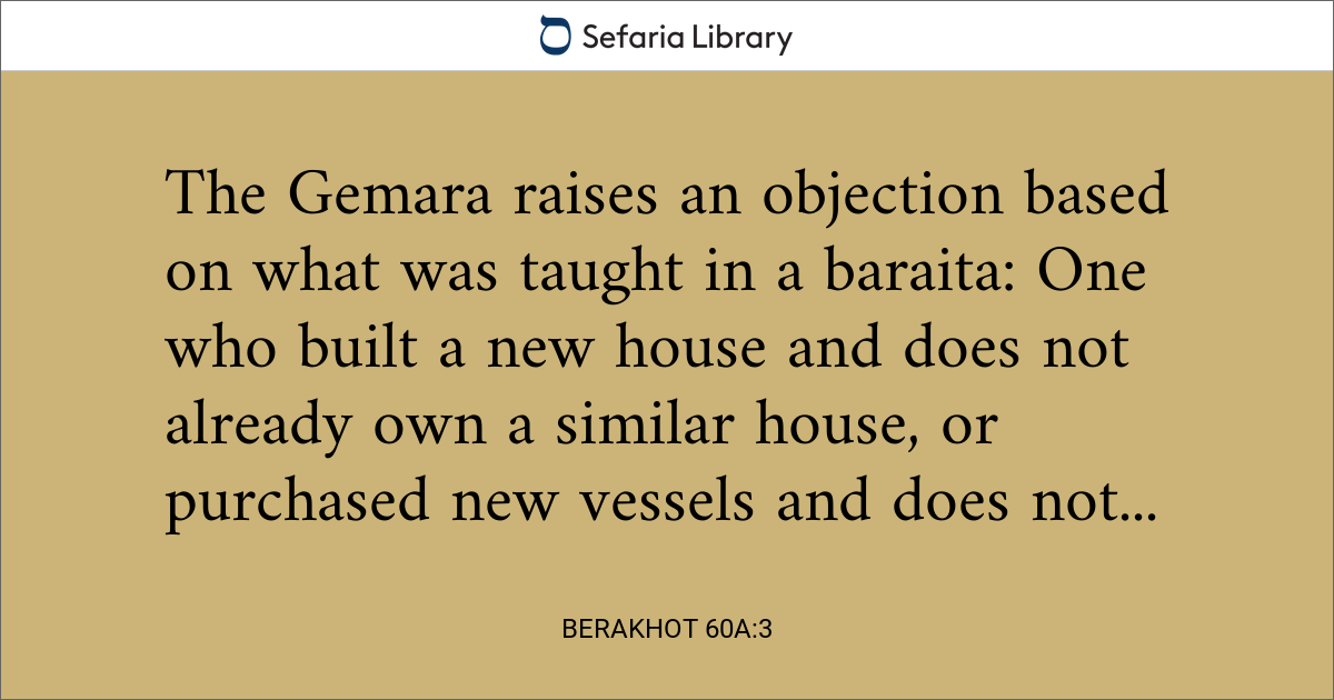 Berakhot 60a:3 | Sefaria Library