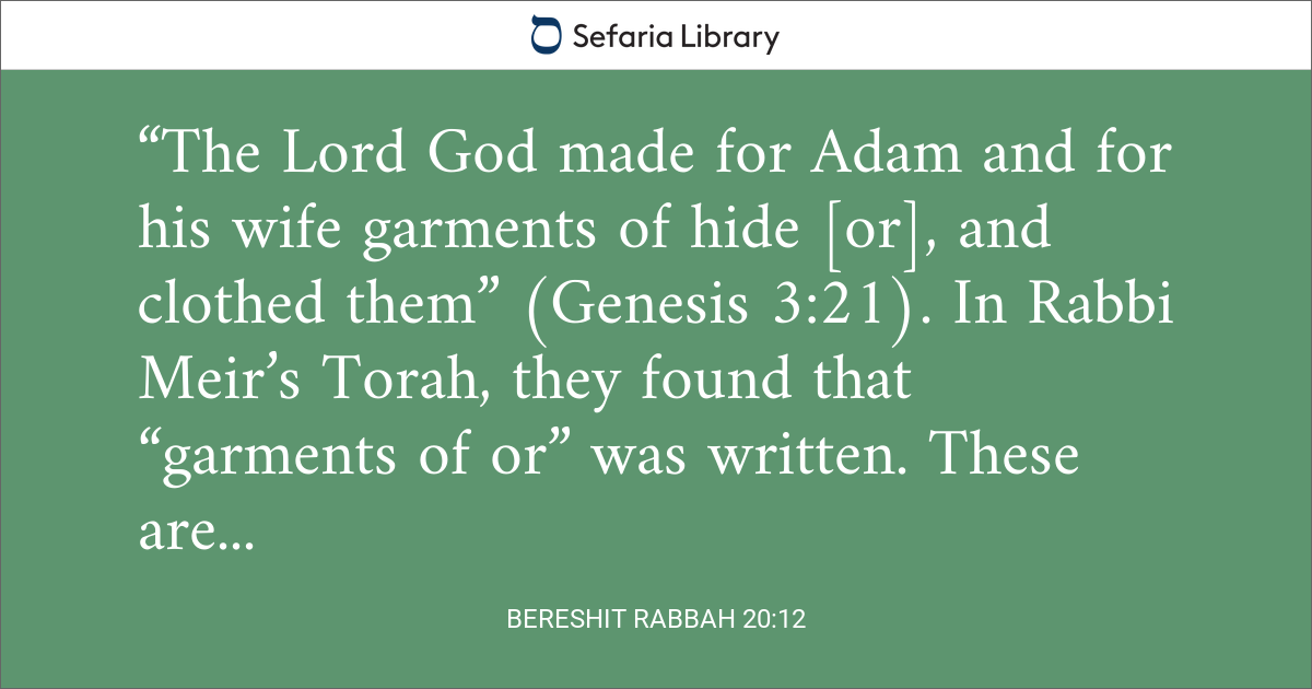 Bereshit Rabbah 20:12