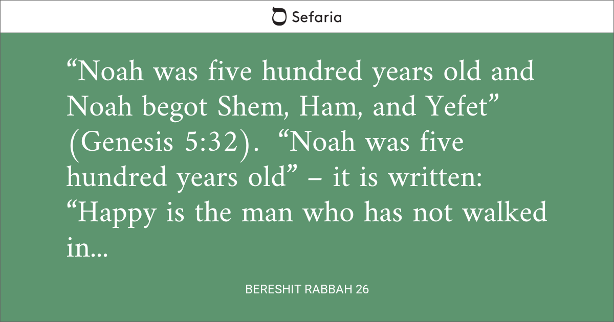 Bereshit Rabbah 26