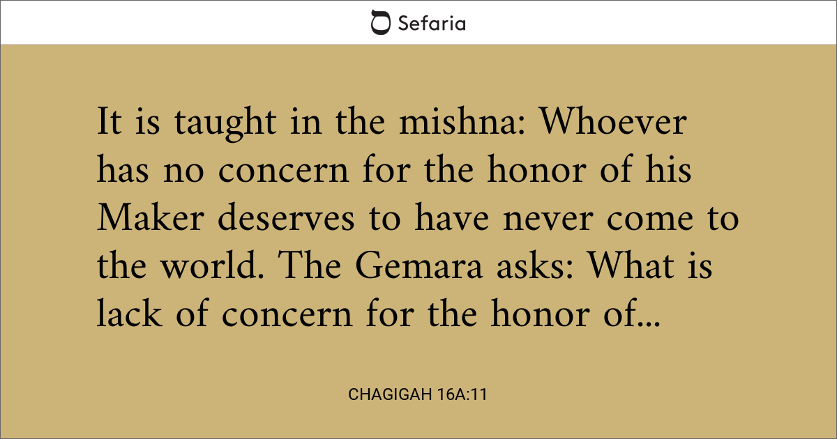 Chagigah 16a:11