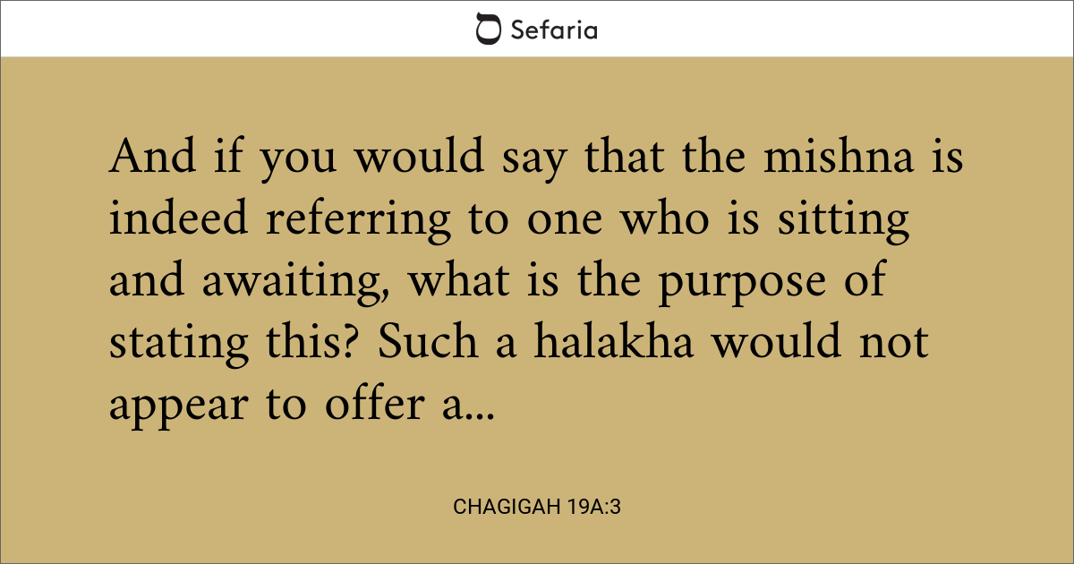Chagigah 19a:3