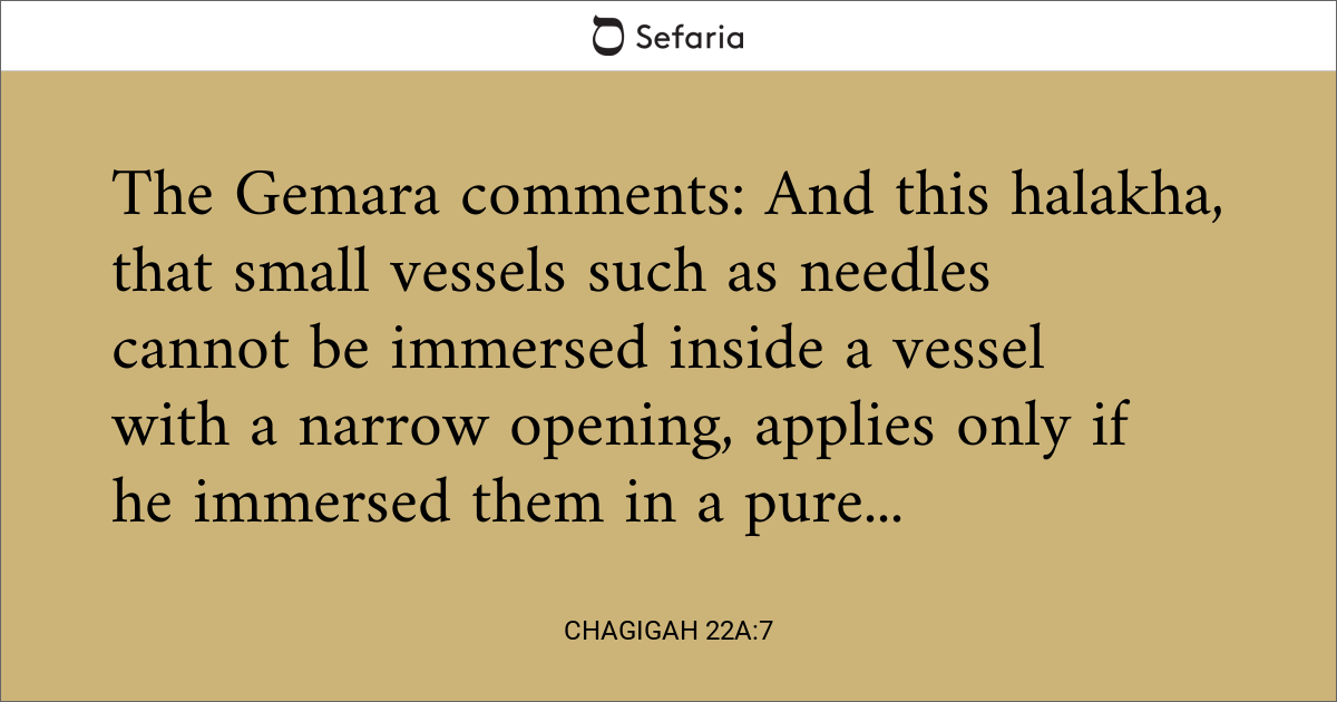 Chagigah 22a:7