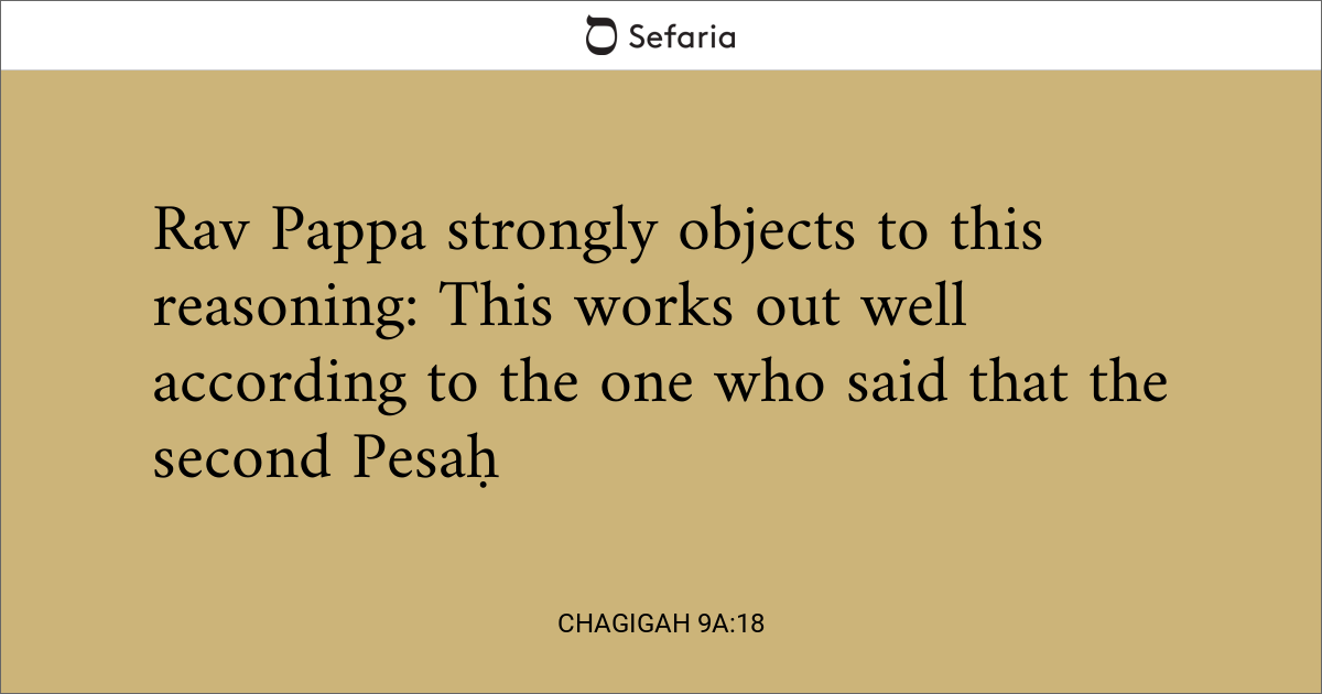 Chagigah 9a:18