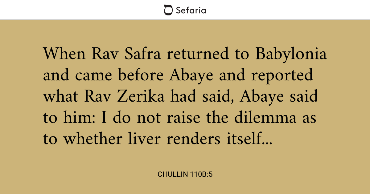 Chullin 110b:5