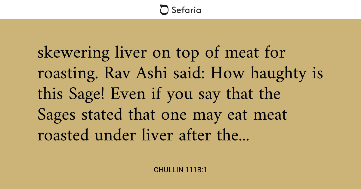 Chullin 111b:1