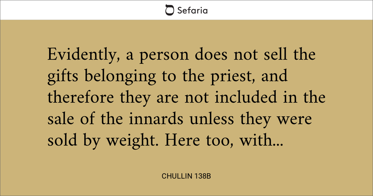 Chullin 138b