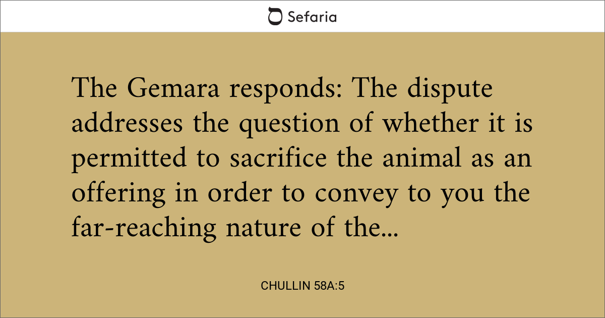 Chullin 58a:5