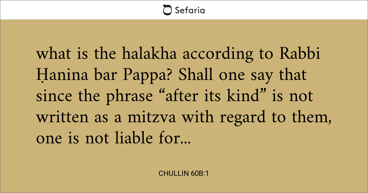 Chullin 60b:1