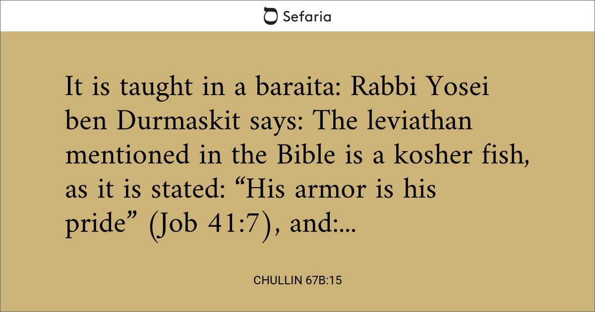 Chullin 67b:15