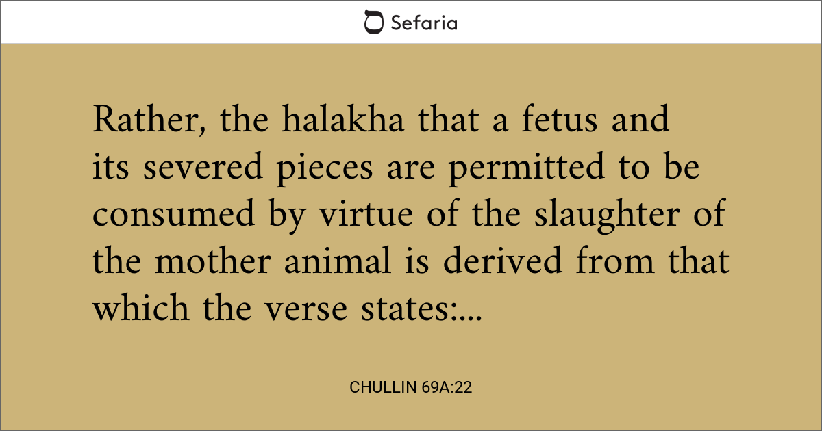 Chullin 69a:22