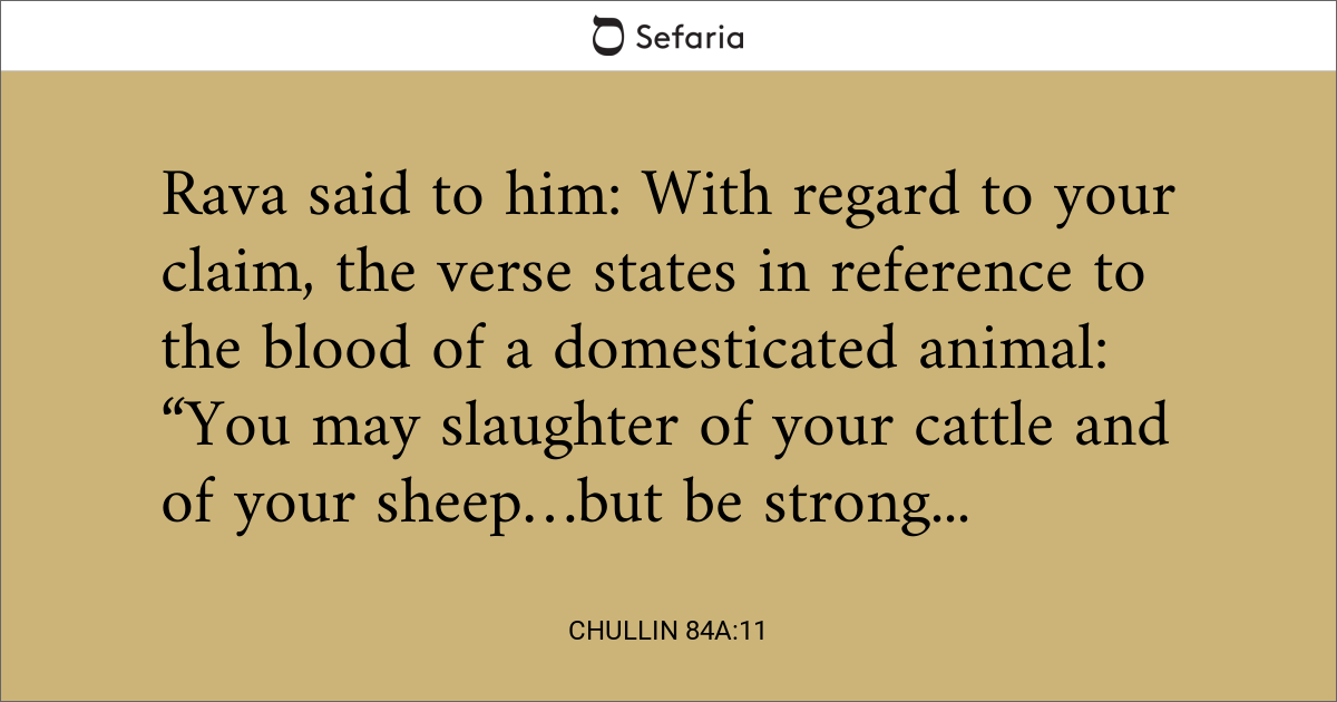 Chullin 84a:11
