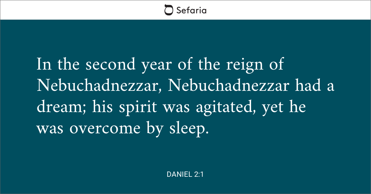 Daniel 2:1