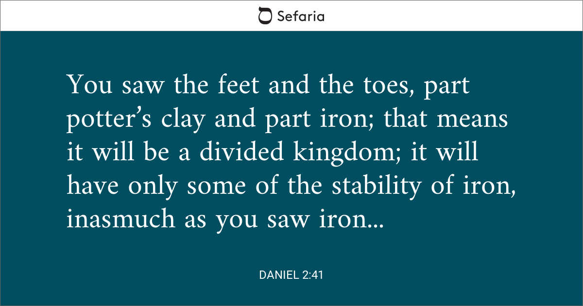 Daniel 2:41