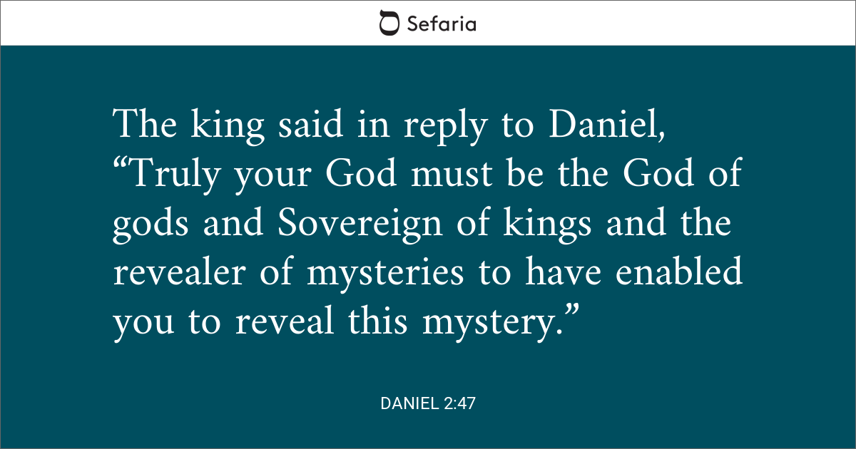 Daniel 2:47