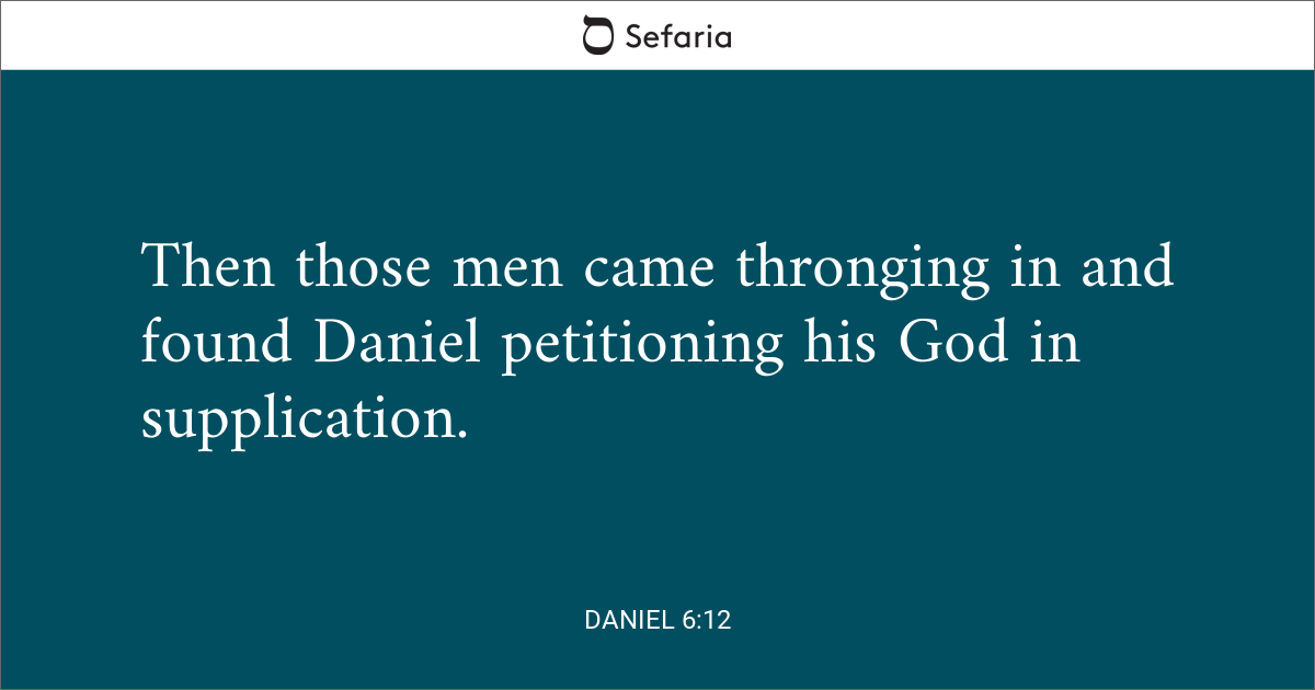 Daniel 6:12