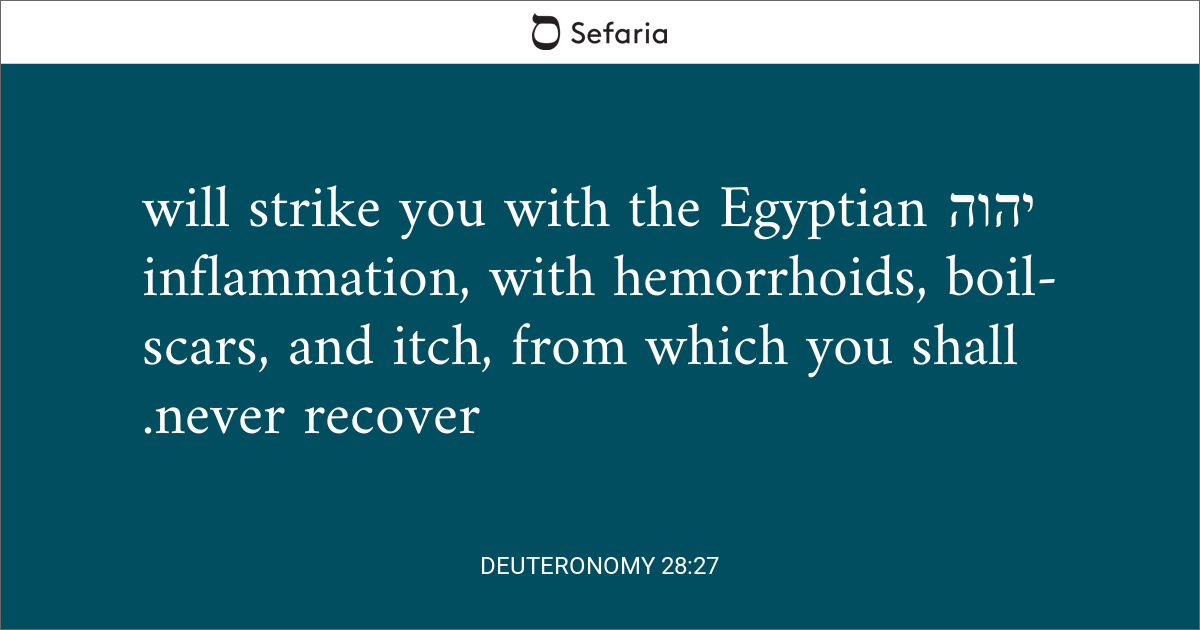 Deuteronomy 28:27