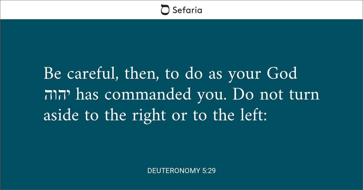 Deuteronomy 5:29