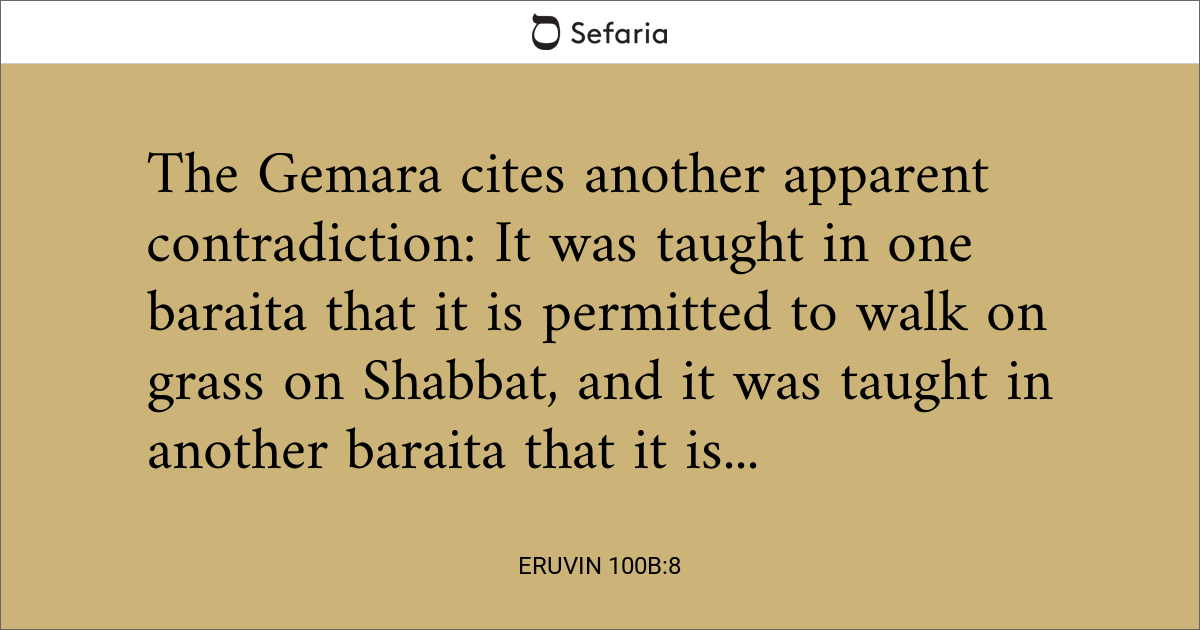 Eruvin 100b:8