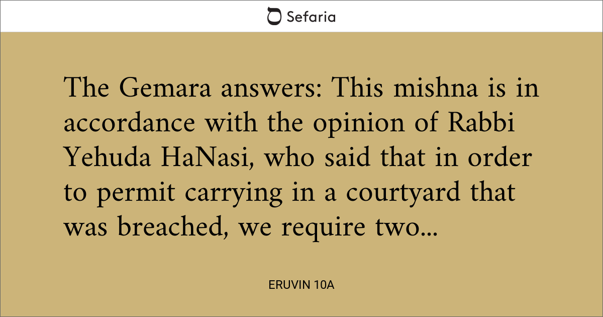 Eruvin 10a