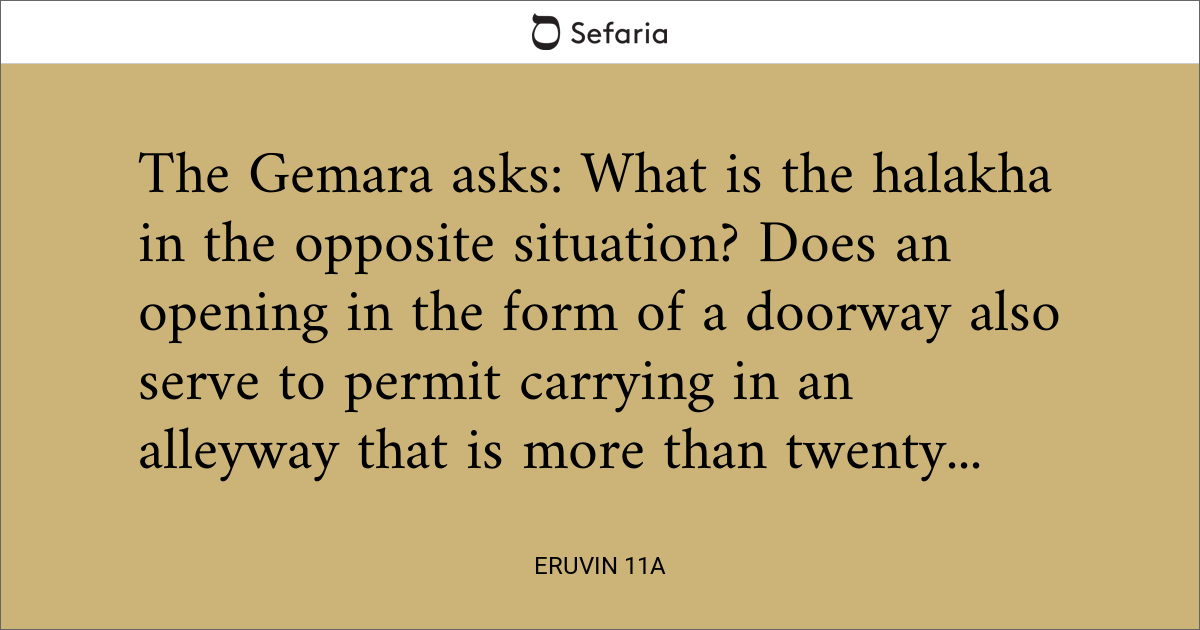 Eruvin 11a