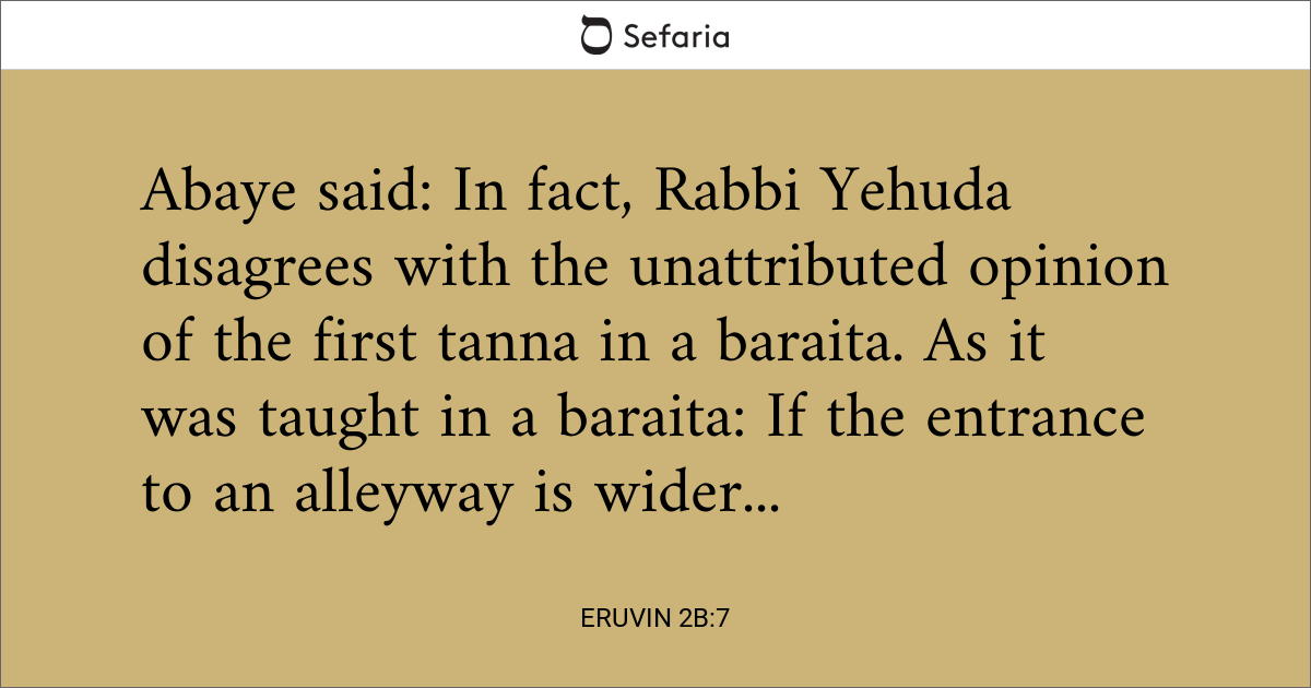 Eruvin 2b:7