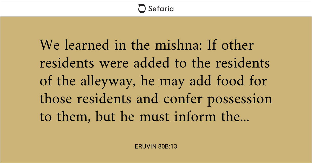Eruvin 80b:13