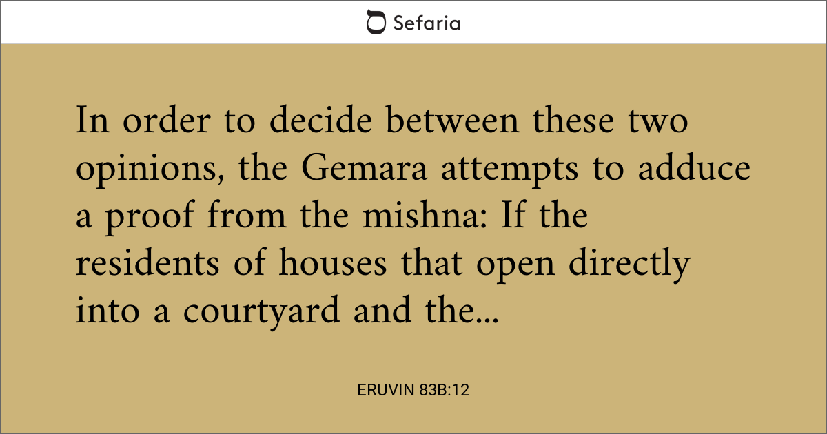 Eruvin 83b:12